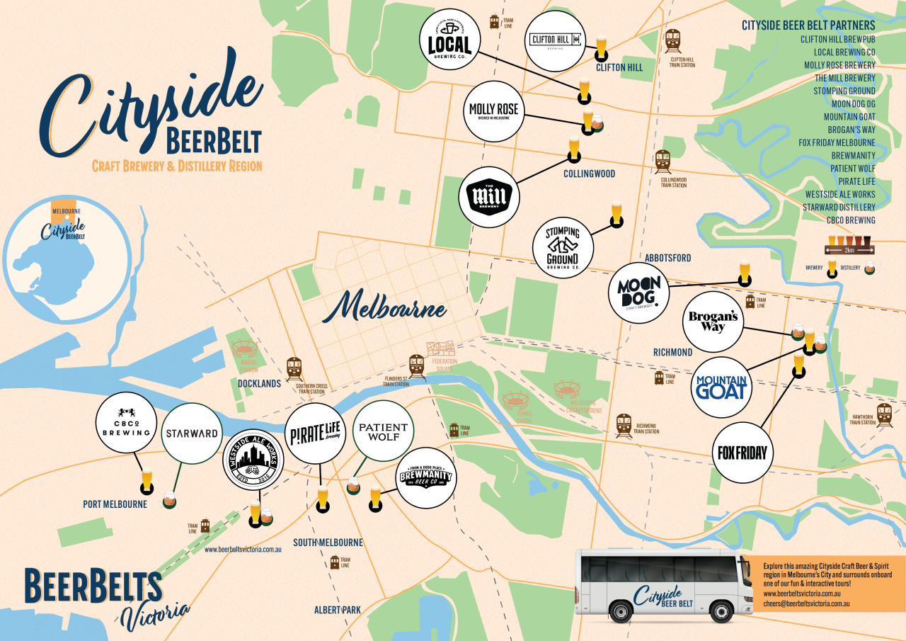 Hop On Hop Off Brewery Tours